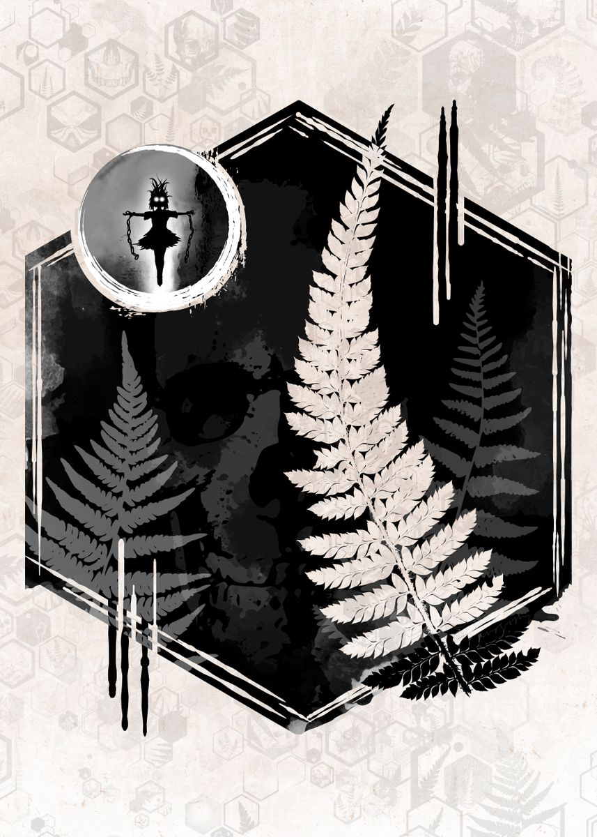 'Weed Witch Smoke and Fly' Poster, picture, metal print, paint by Ilya ...