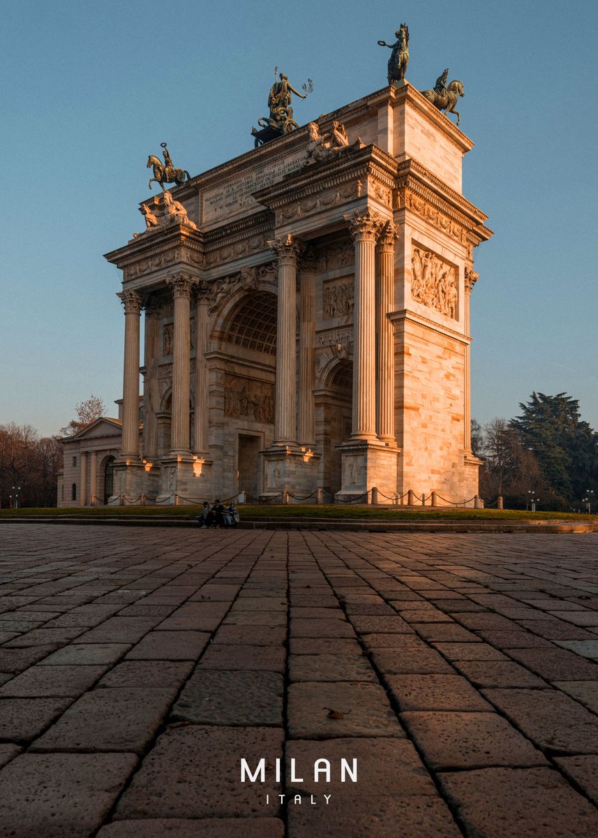 'Milan ' Poster, picture, metal print, paint by Big City | Displate