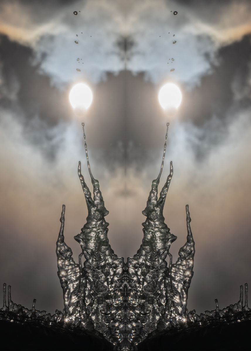 'Ice Temple 69' Poster by Archie Arthurs | Displate