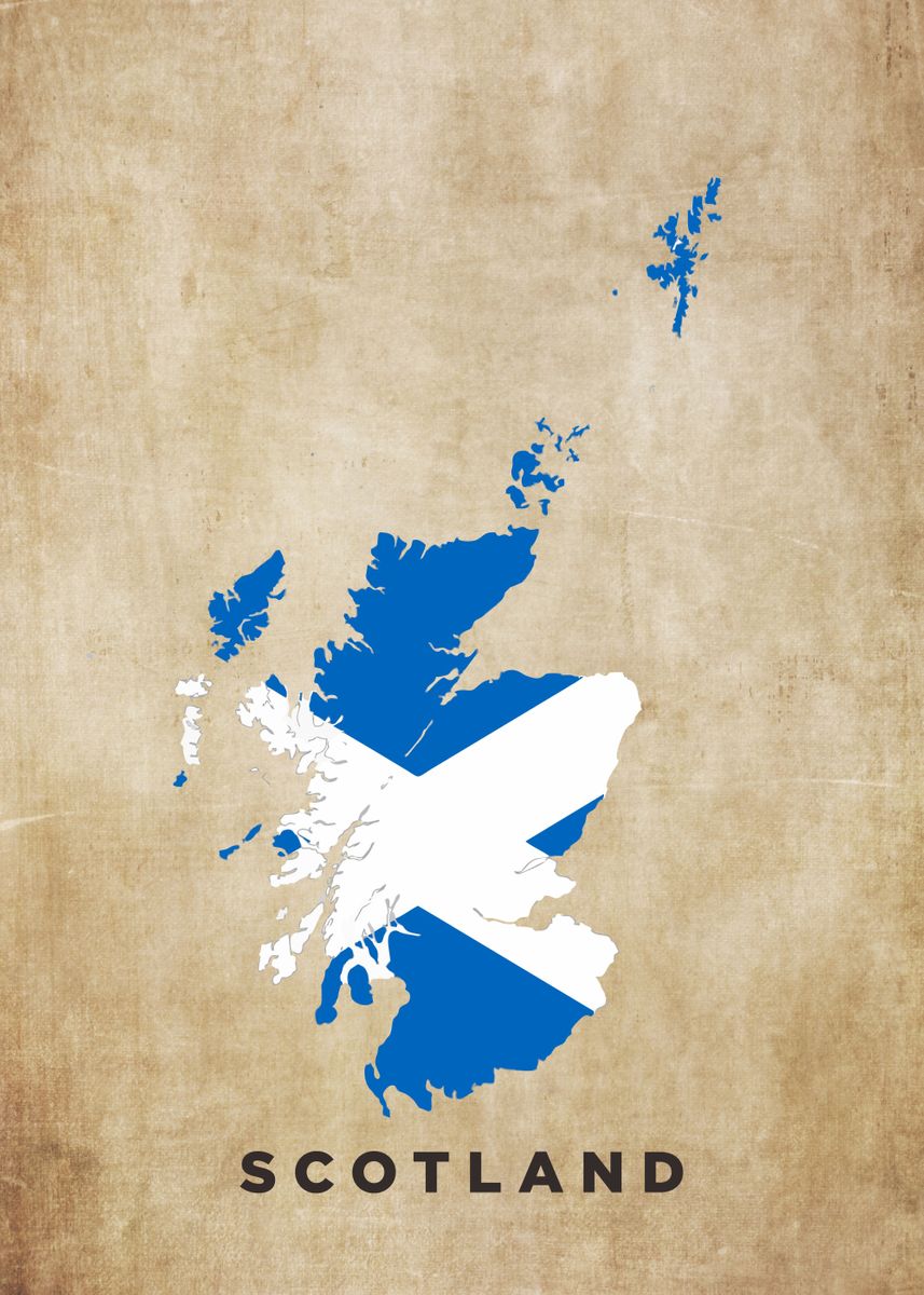 'Scotland' Poster by Trending Collections | Displate