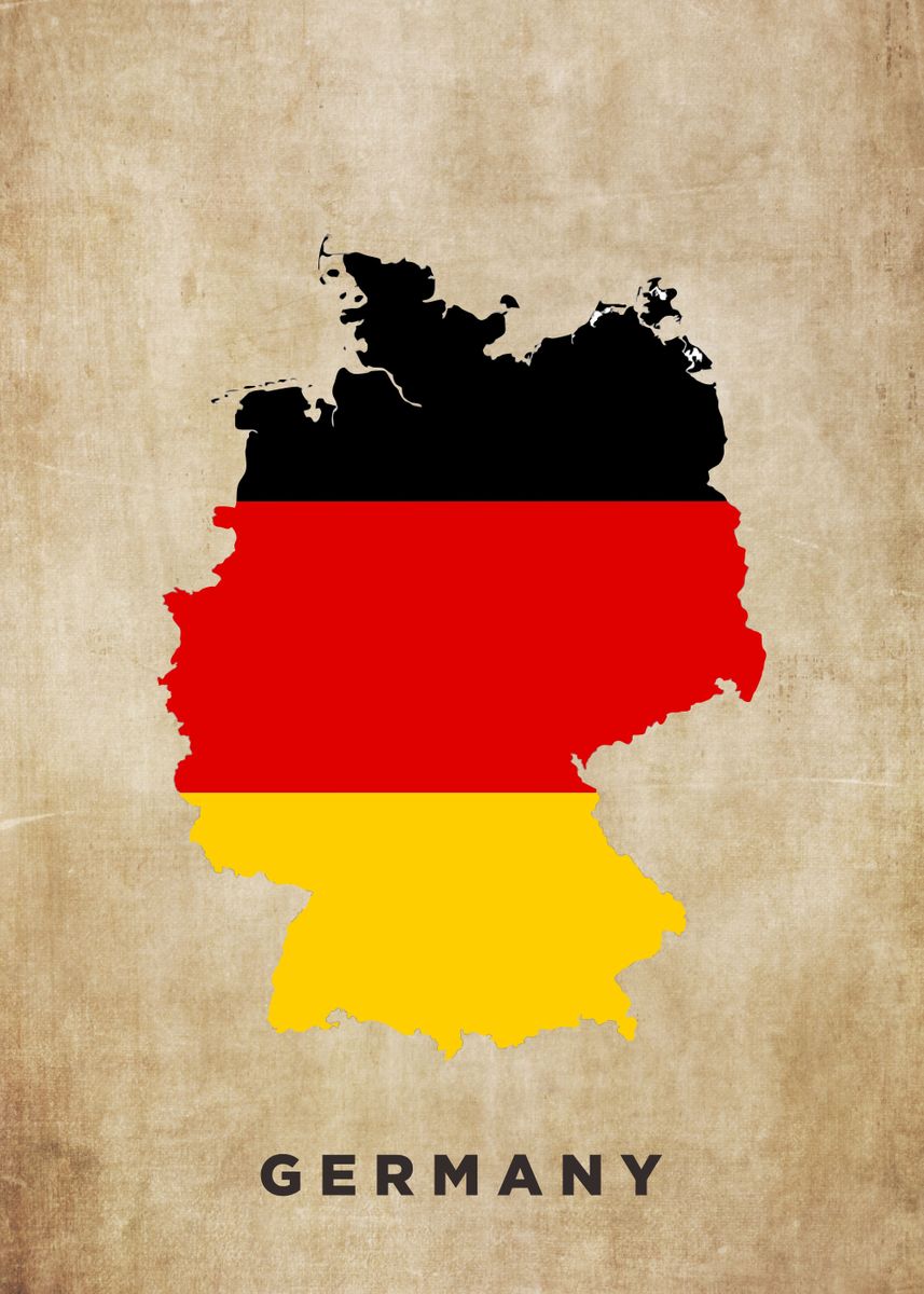'Germany' Poster, picture, metal print, paint by Trending Collections ...