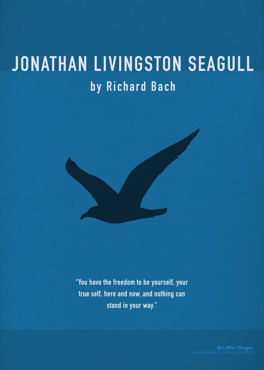 'Jonathan Livingston Seagul' Poster by Design Turnpike | Displate