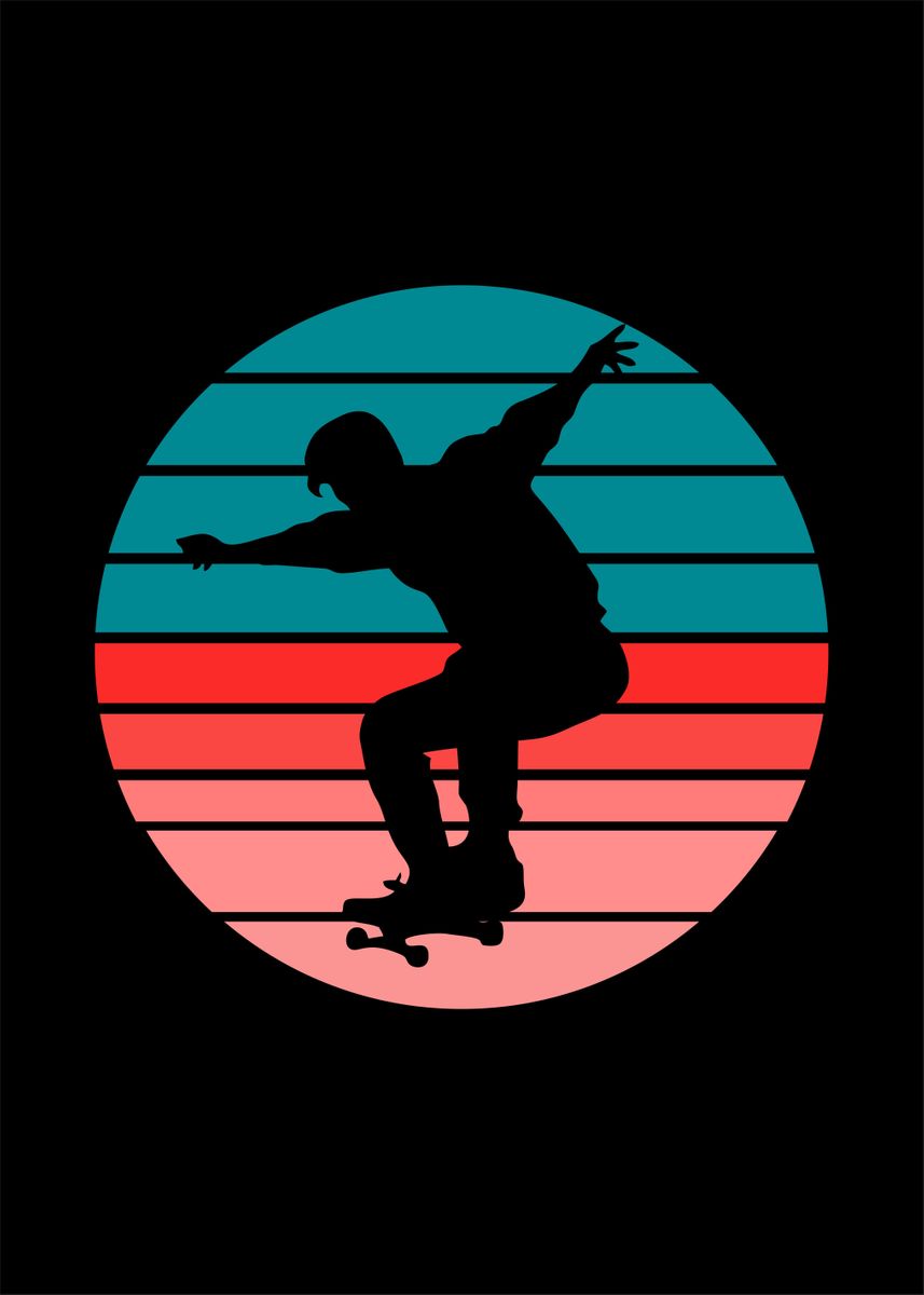 'silhouette' Poster by Popular Displate | Displate