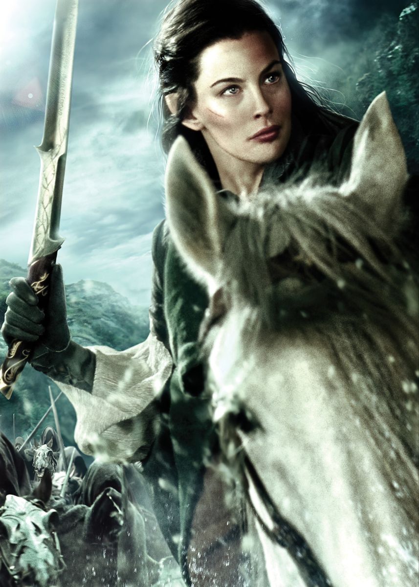 'Evenstar' Poster, picture, metal print, paint by Middle-Earth | Displate