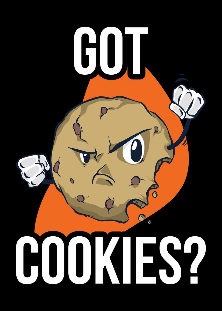 'Got Cookies' Poster by CatRobot | Displate