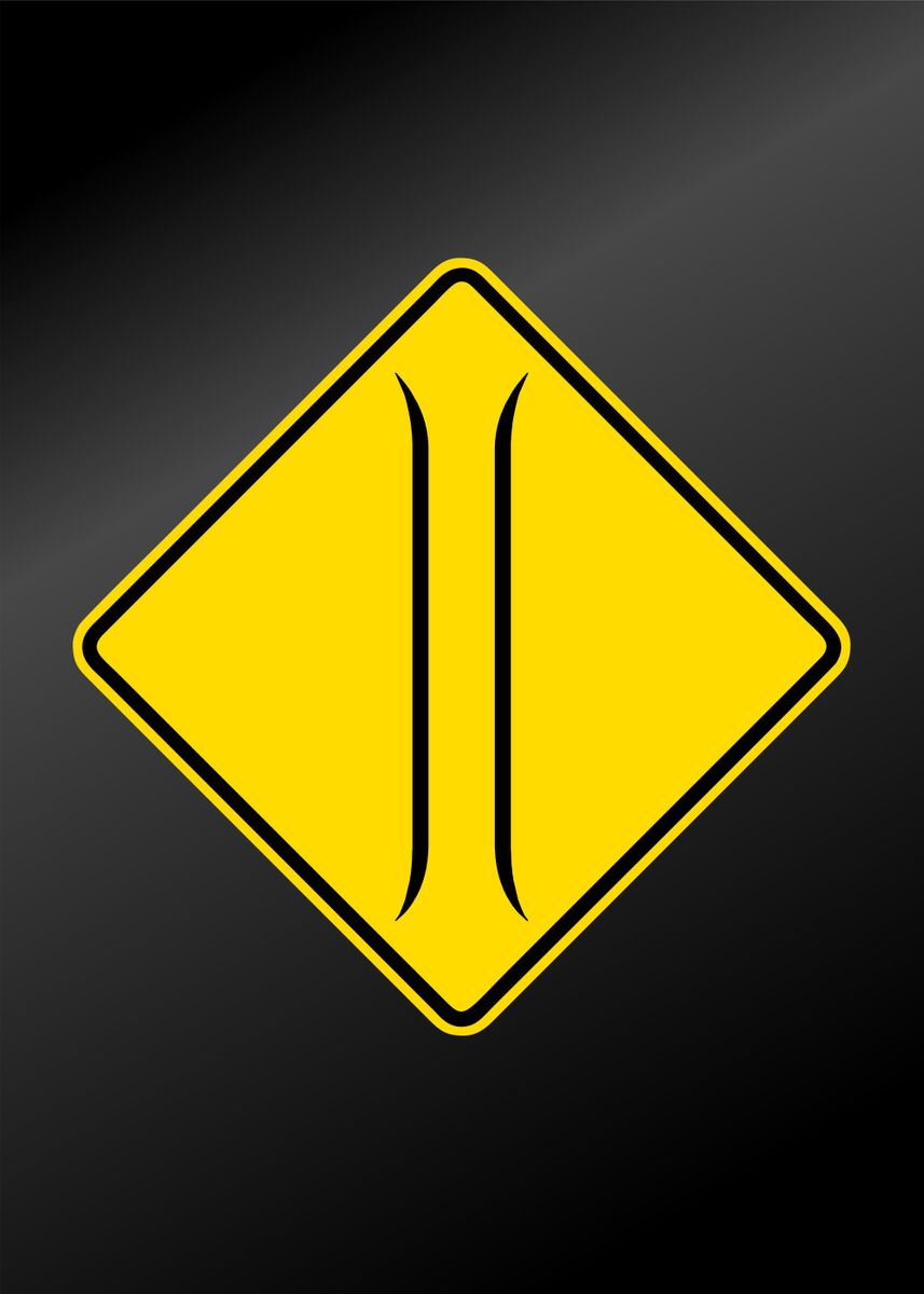 'road sign ' Poster, picture, metal print, paint by Artistic Aura ...