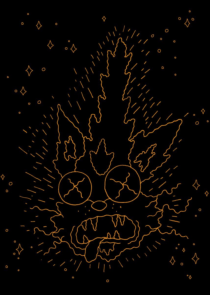 'Squanchy' Poster, picture, metal print, paint by Rick and Morty | Displate