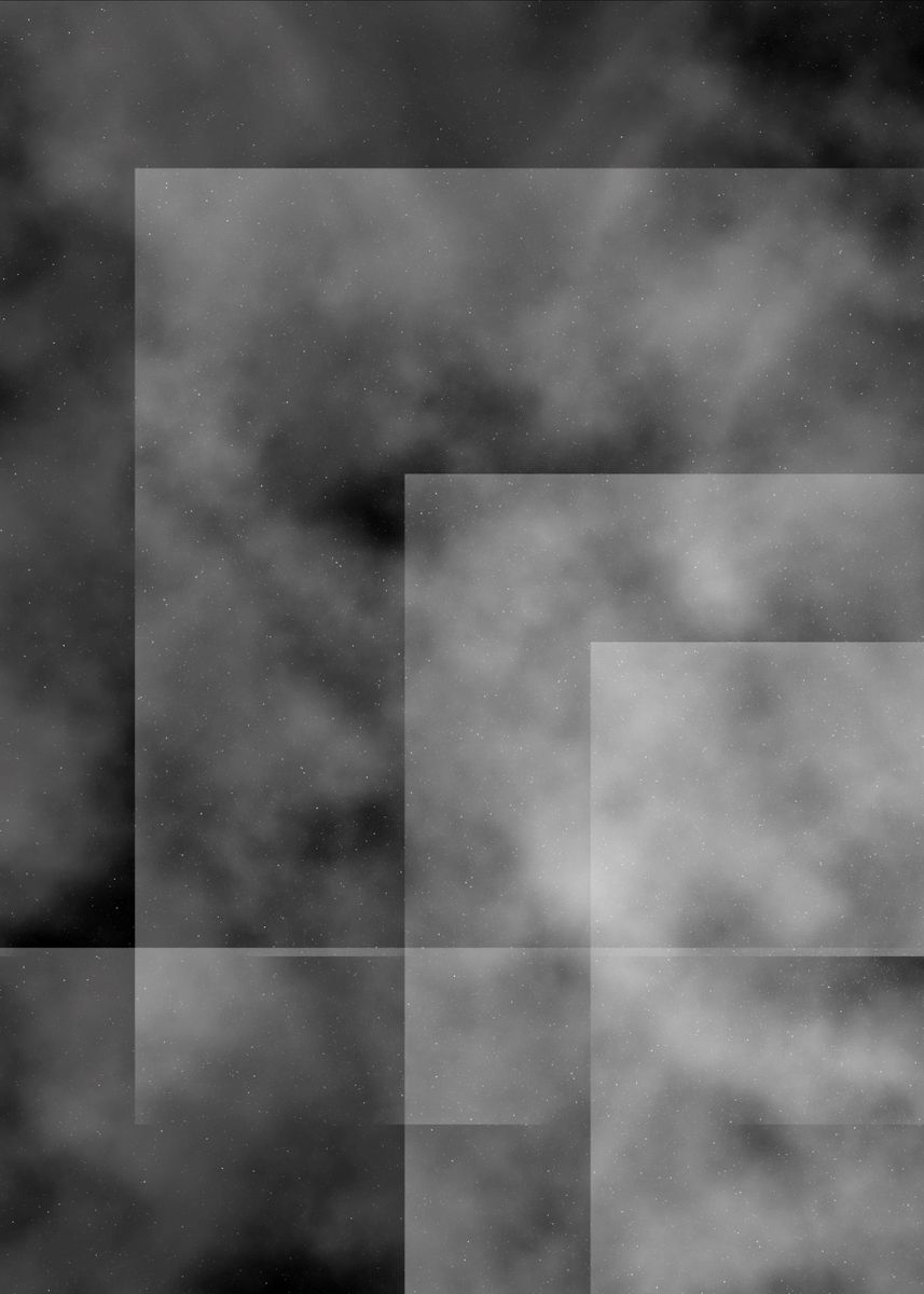 'Clouds descending' Poster, picture, metal print, paint by Diji Bob ...