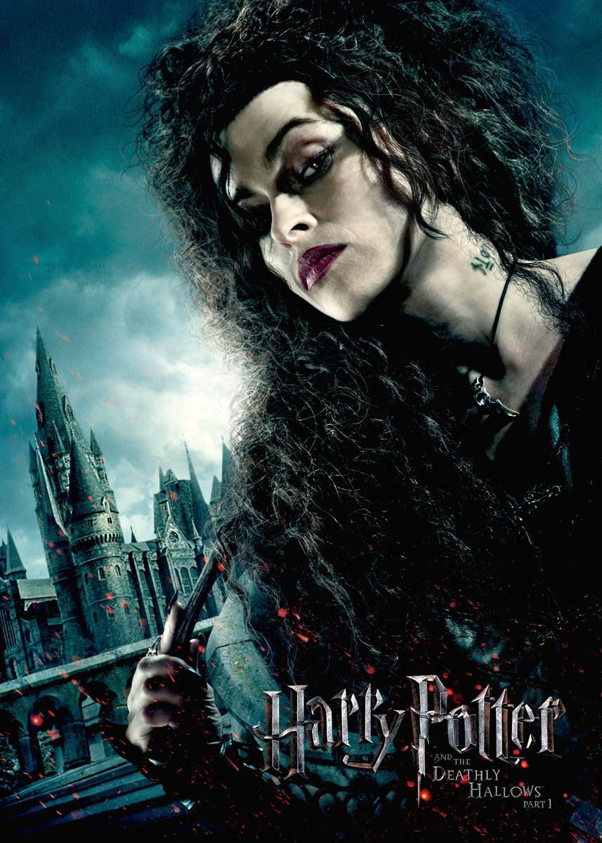 'Bellatrix takes the castle' Poster, picture, metal print, paint by ...