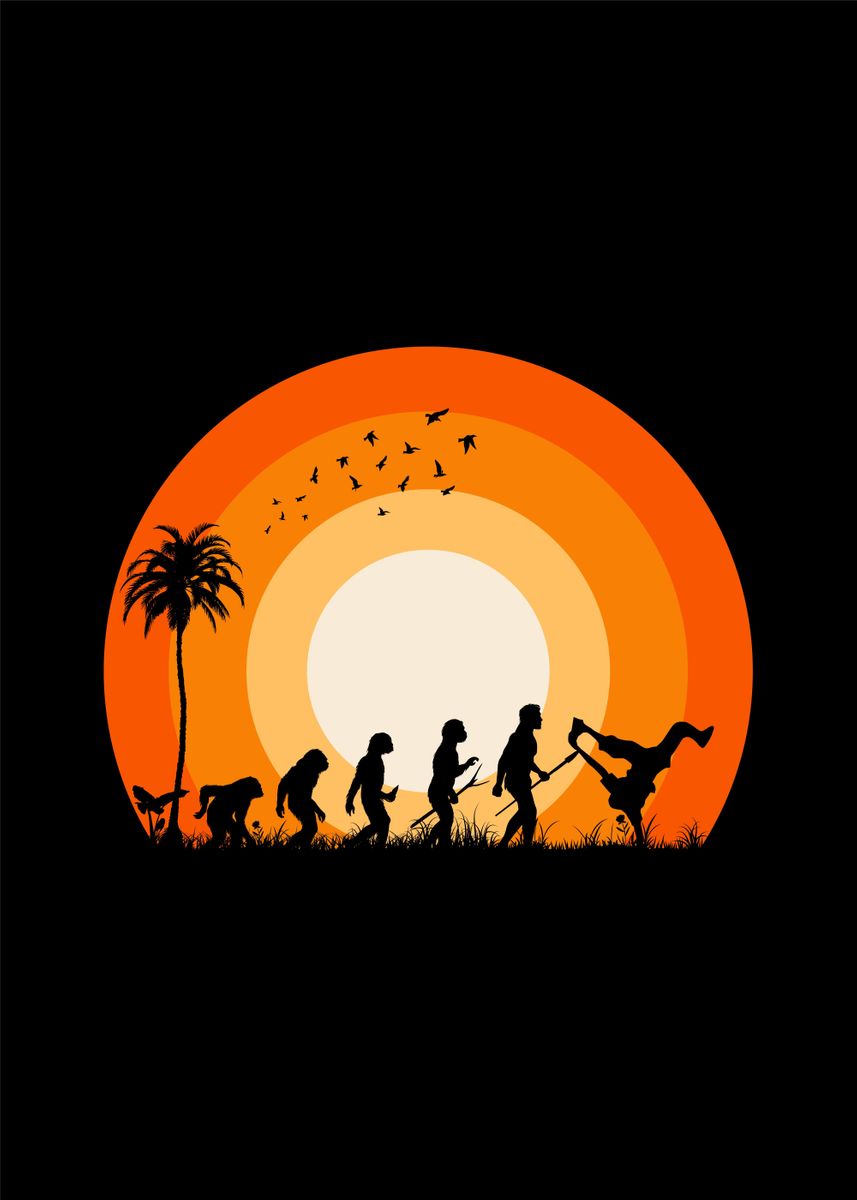 'evolution of street dancer' Poster, picture, metal print, paint by ...