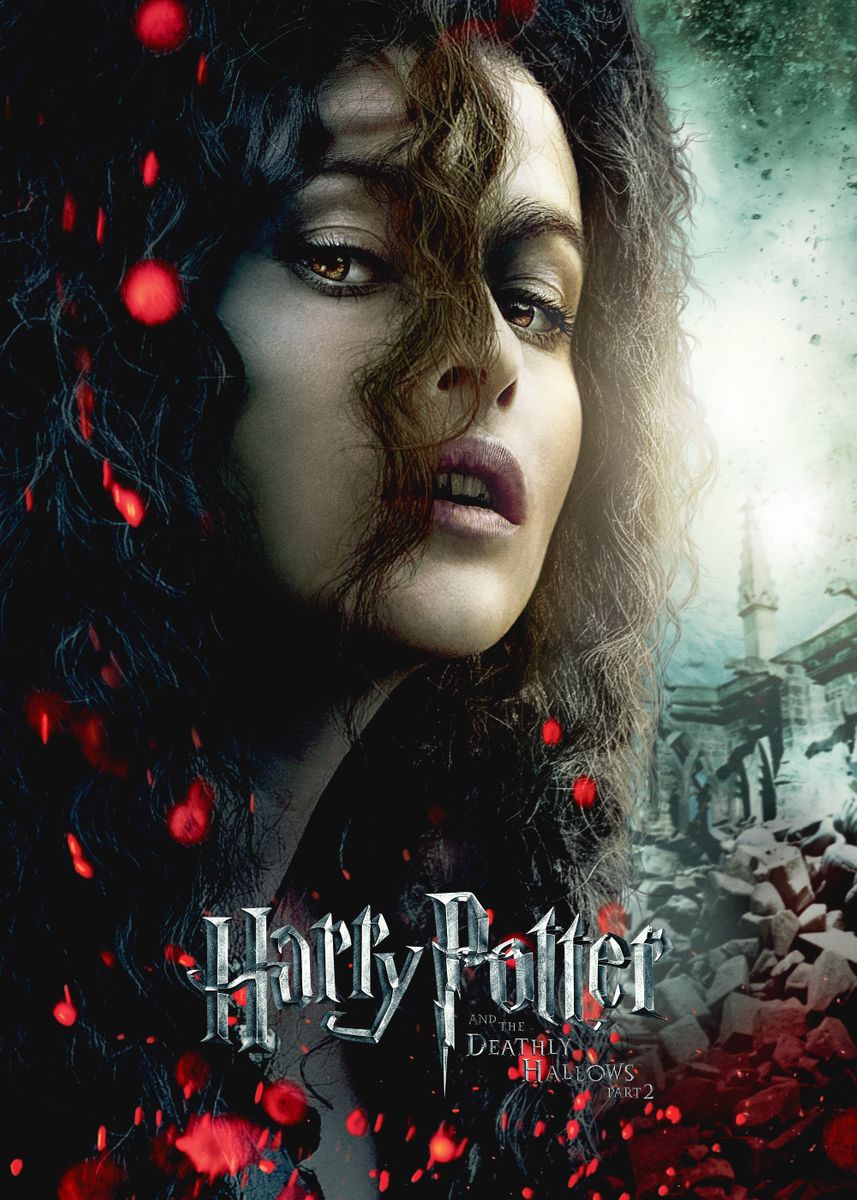 'HP8 Bellatrix Portrait' Poster, picture, metal print, paint by ...