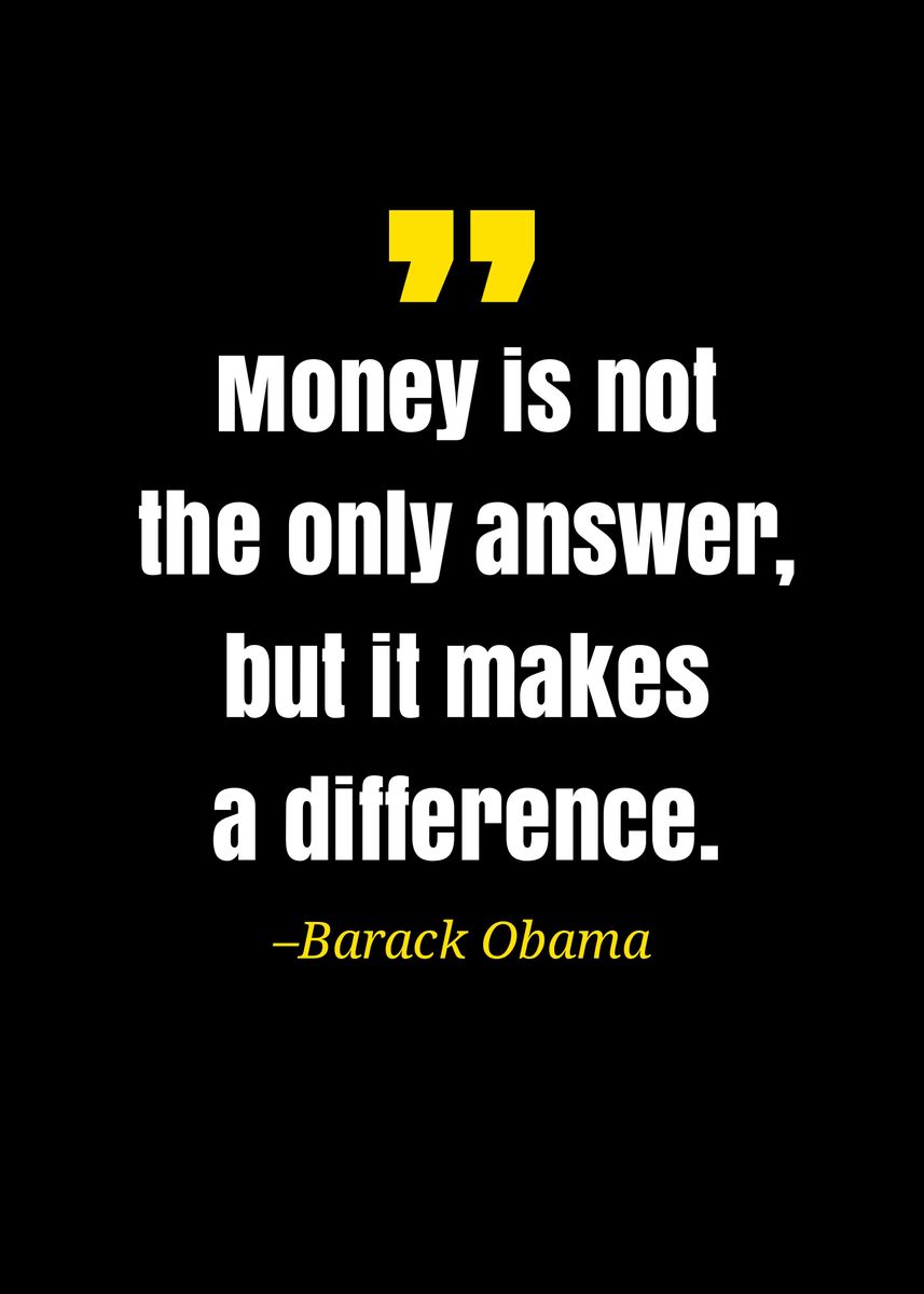 'Barack Obama quote' Poster by Gembull Art | Displate