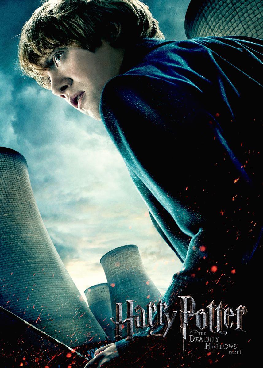 'Ron on the run' Poster, picture, metal print, paint by Wizarding World ...