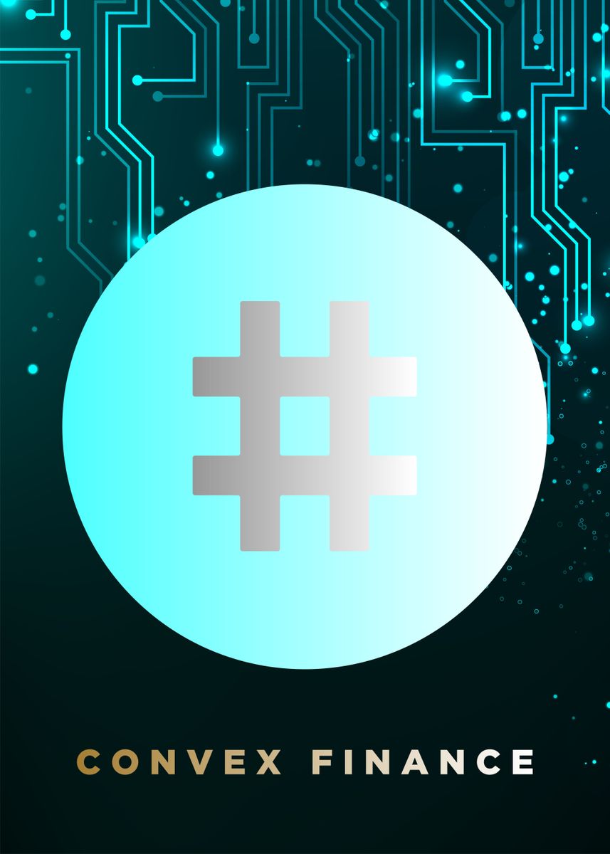 'Convex Finance' Poster by Trending Music Retro | Displate