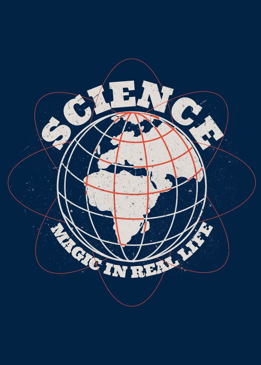 'Science' Poster, picture, metal print, paint by Eoli Studio | Displate