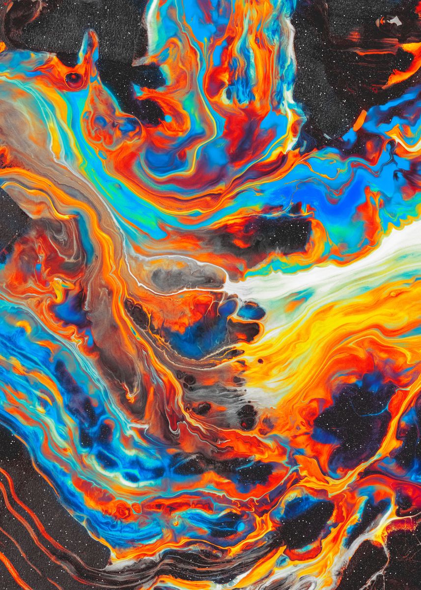 'Heaven Is Here' Poster, picture, metal print, paint by Geoglyser ...