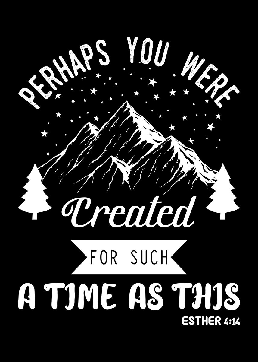 'Such A Time As This' Poster, picture, metal print, paint by crbn ...