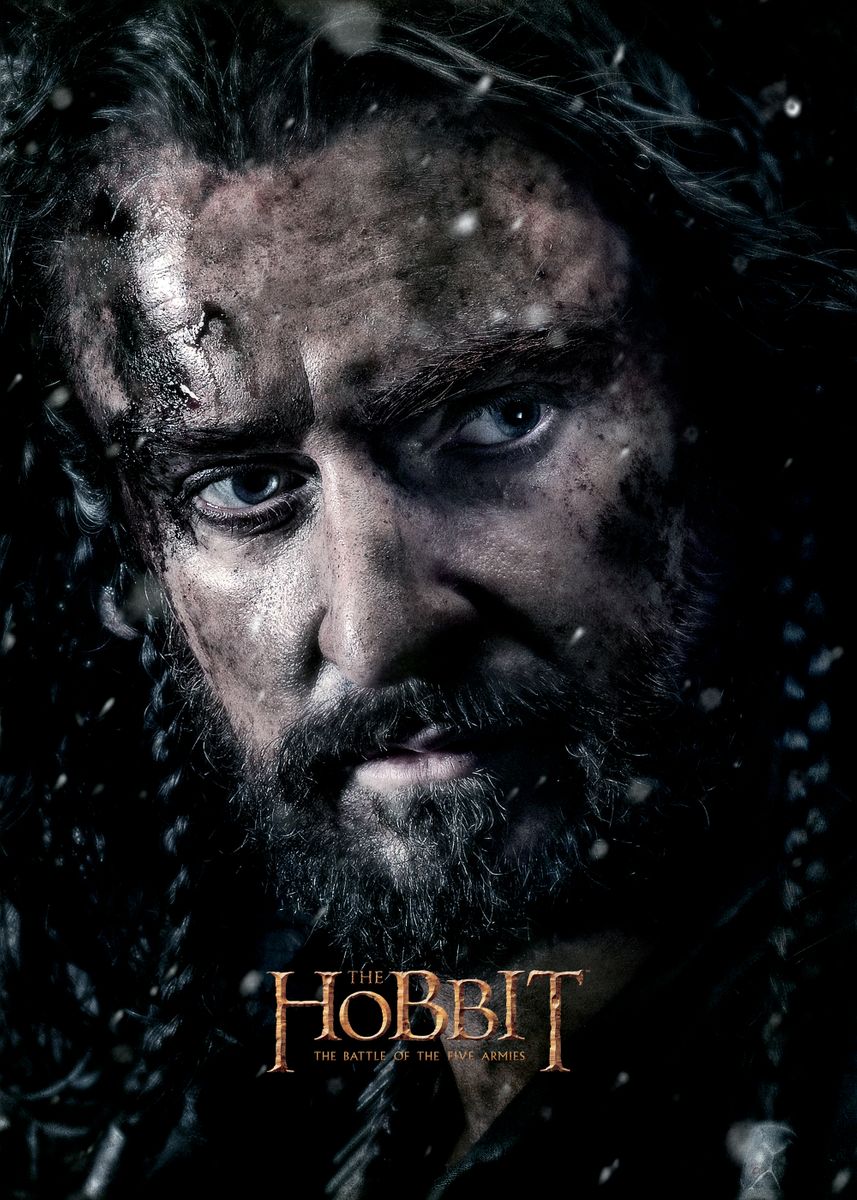 'H3 Thorin Portrait' Poster, picture, metal print, paint by Middle ...