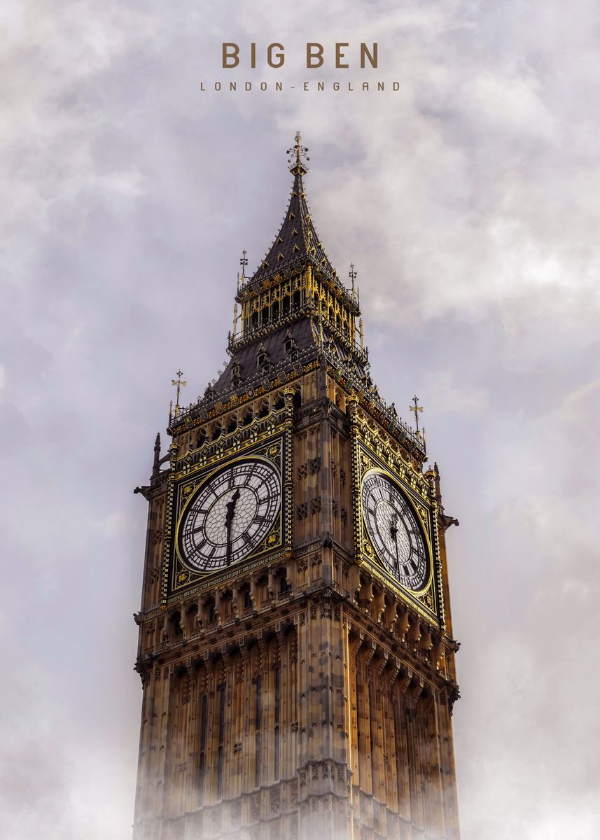 'Big Ben ' Poster by Explore Universe | Displate