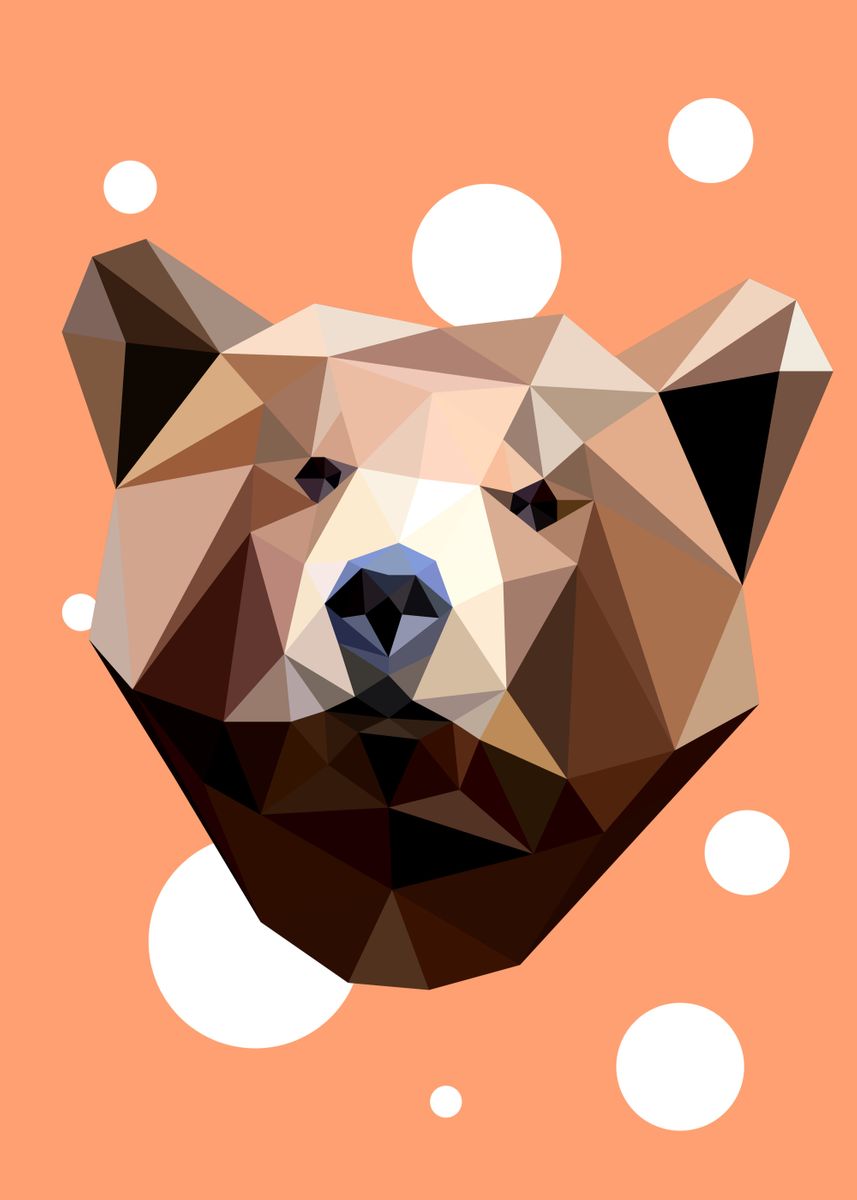 'Bear' Poster by Lee Jani | Displate