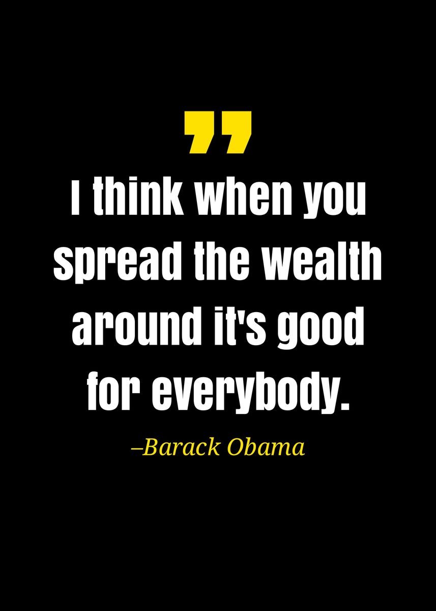 'Barack Obama quote' Poster, picture, metal print, paint by Gembull Art ...