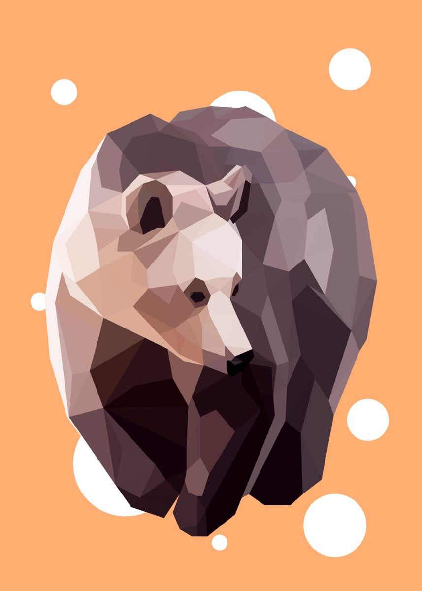 'Bear' Poster by Lee Jani | Displate
