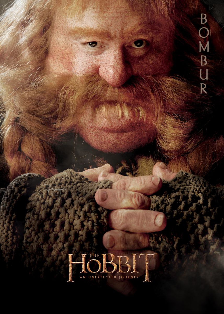 'H1 Bombur Portrait' Poster, picture, metal print, paint by Middle ...