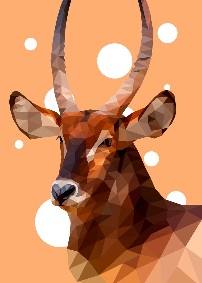 'Antelope' Poster by Lee Jani | Displate