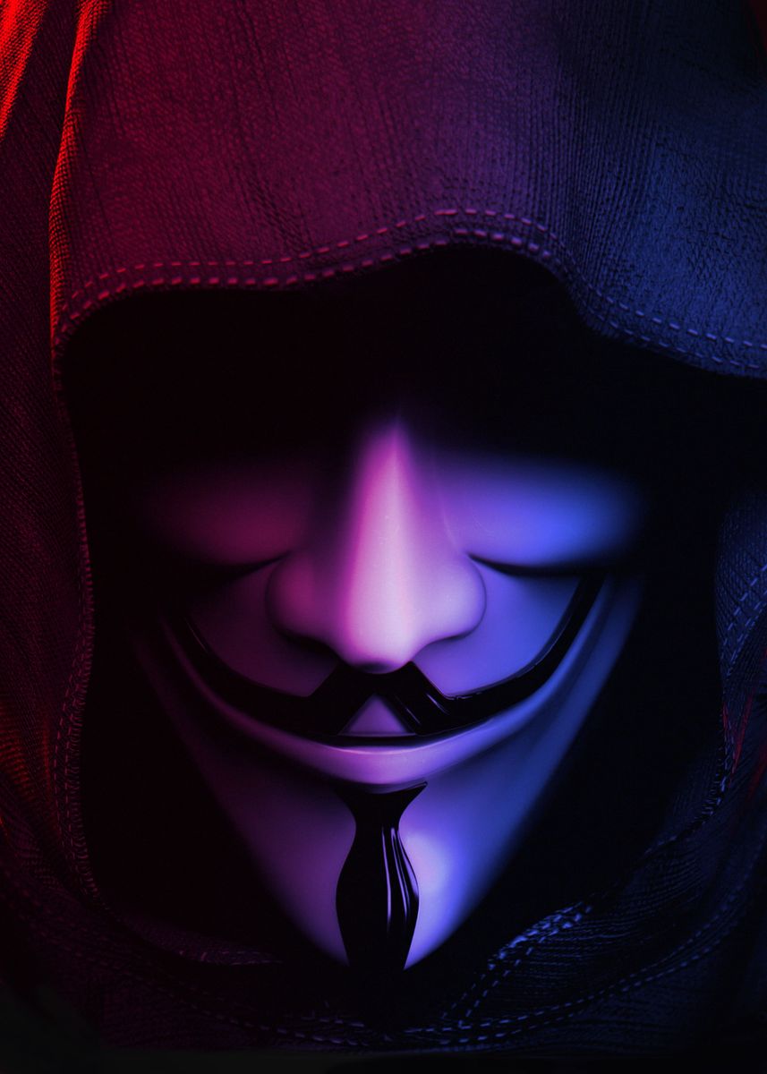 'Anonymous Vendetta' Poster, picture, metal print, paint by Magadire ...