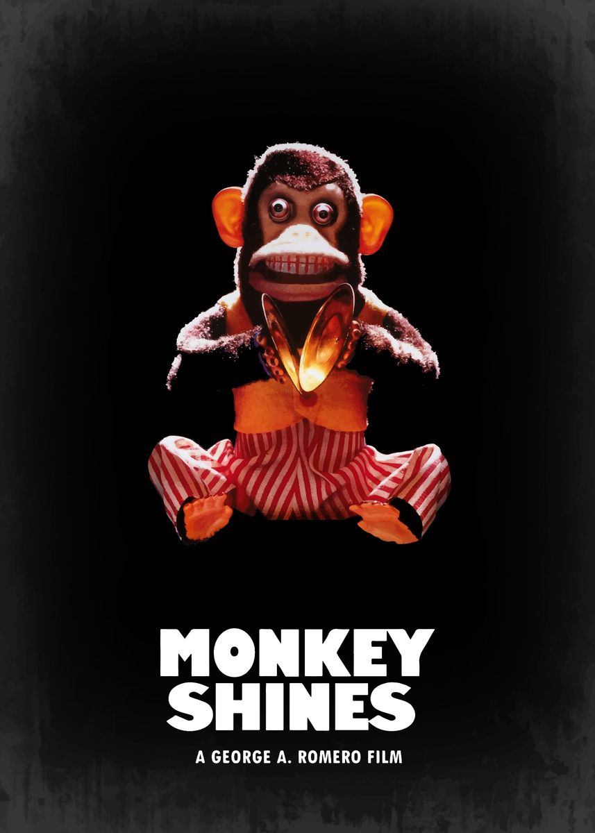 'Monkey Shines' Poster, picture, metal print, paint by Bo Kev | Displate