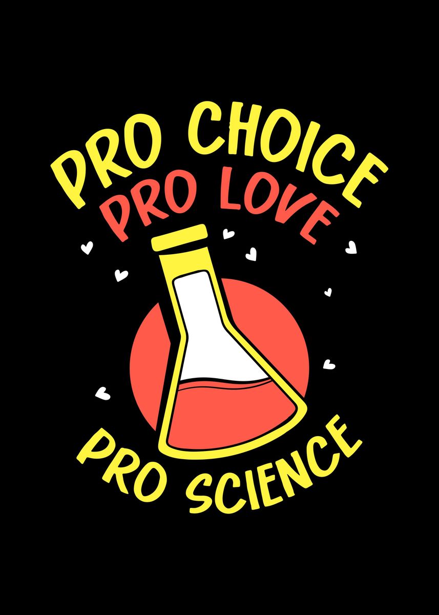 'Pro Choice' Poster, picture, metal print, paint by Sebastian Wünsche ...