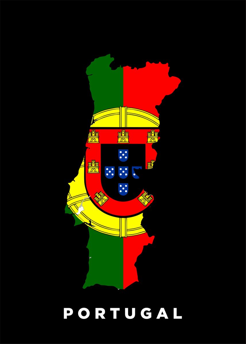 'Portugal' Poster, picture, metal print, paint by Trending Collections ...
