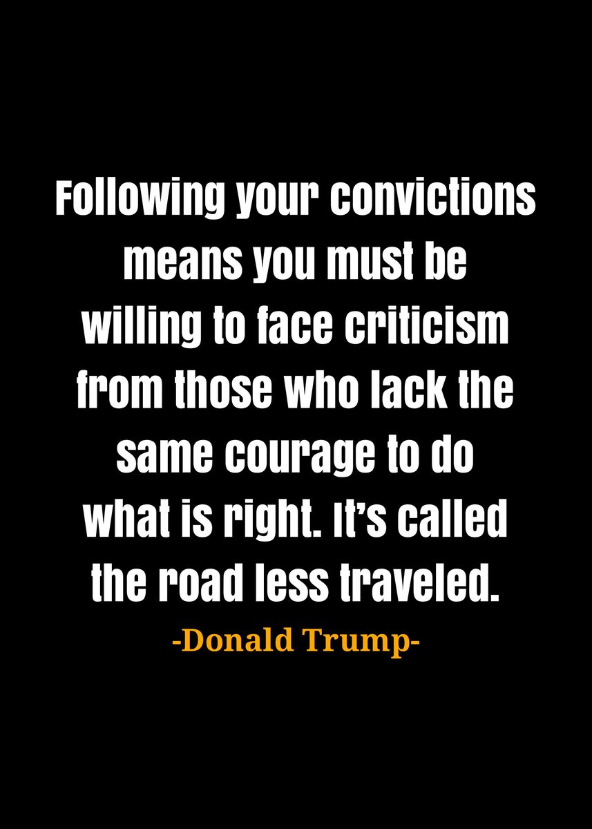 'Donald trump quotes ' Poster, picture, metal print, paint by DIMS ...