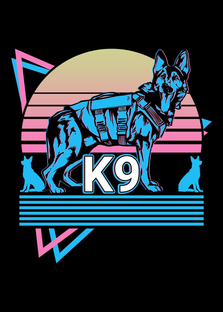 'K9 Dog Search And Rescue S' Poster by AestheticAlex | Displate