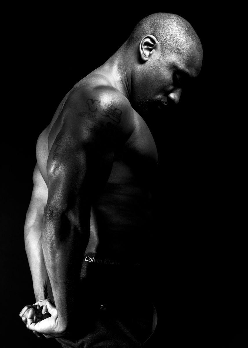 'Black minimalism Body Art' Poster, picture, metal print, paint by Sam ...