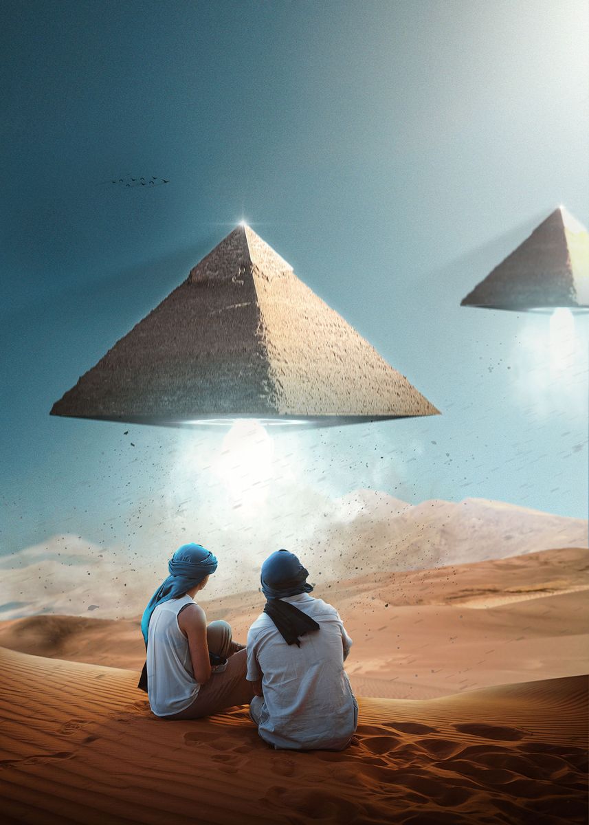 'Ancient Future' Poster, picture, metal print, paint by Marian Bendák ...