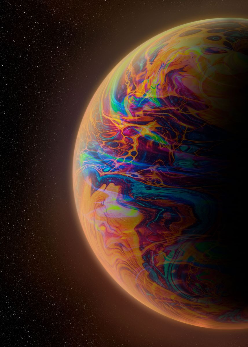 'Mercurial World' Poster by Geoglyser | Displate