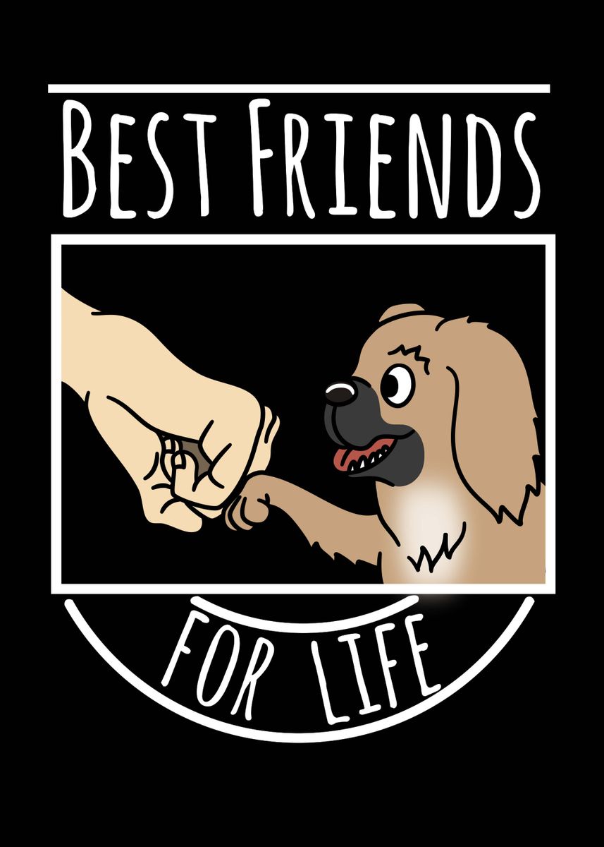 'Pekingese Best Friends ' Poster by PetPrints | Displate