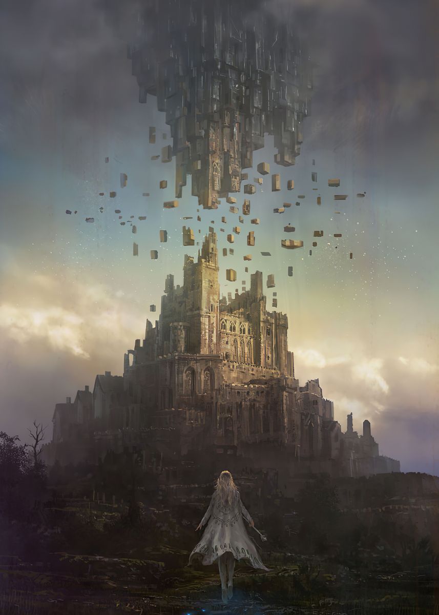 'Fantasy World' Poster, picture, metal print, paint by YANOME ART ...