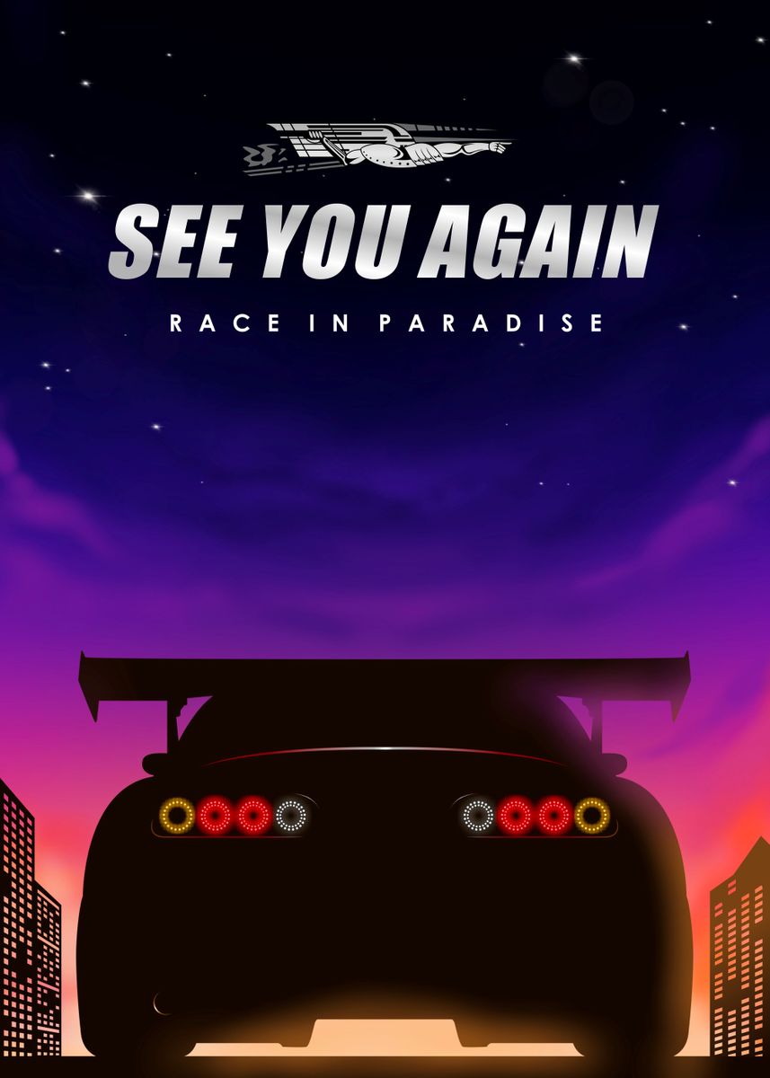 'see you again supra' Poster, picture, metal print, paint by yunur ...