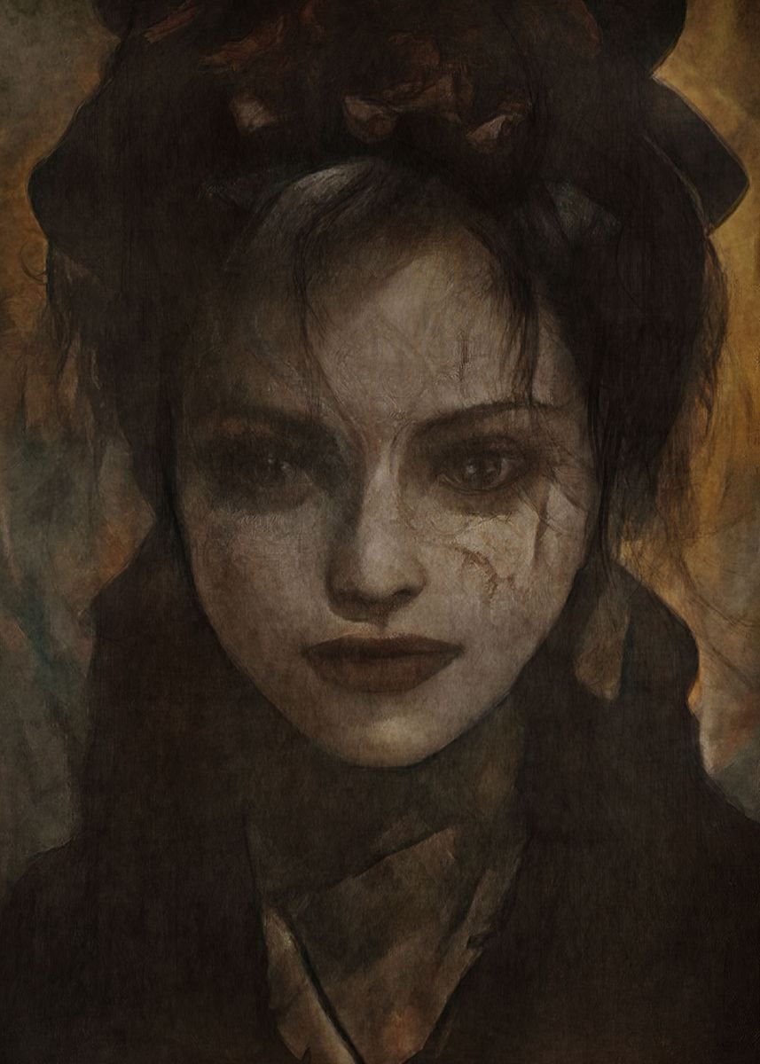 'Helena' Poster, picture, metal print, paint by David Griffiths | Displate