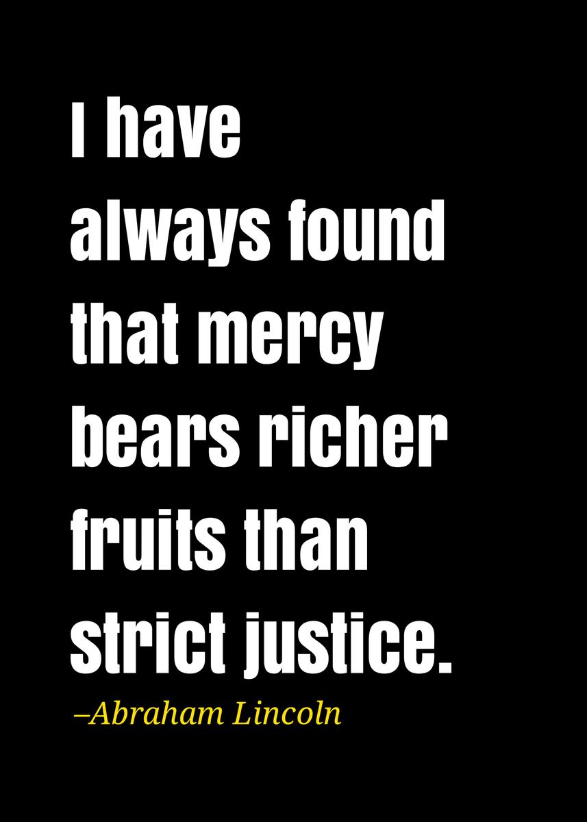 'Abraham Lincoln quote' Poster by Gembull Art | Displate