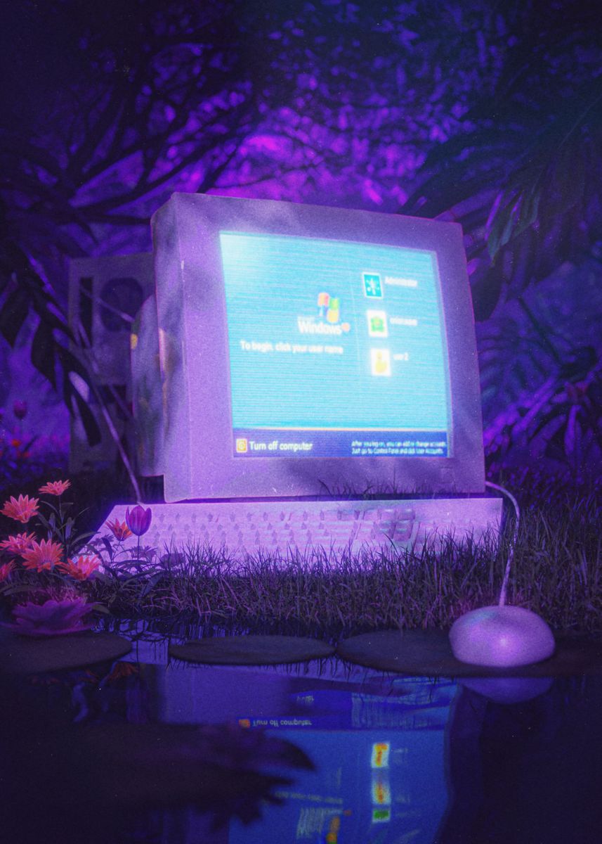 'Dream XP' Poster, picture, metal print, paint by Ryan Onions | Displate