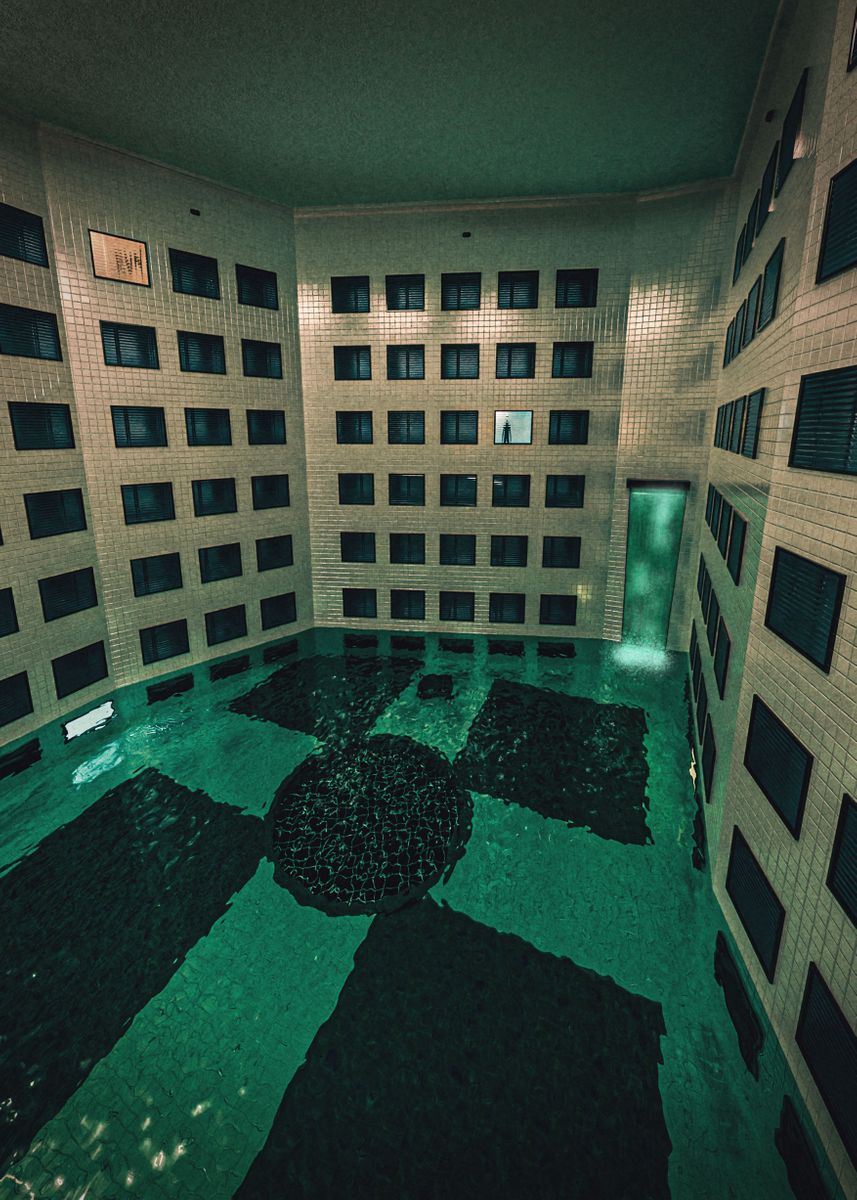 'Dream Liminal Hotel' Poster, picture, metal print, paint by Ryan ...