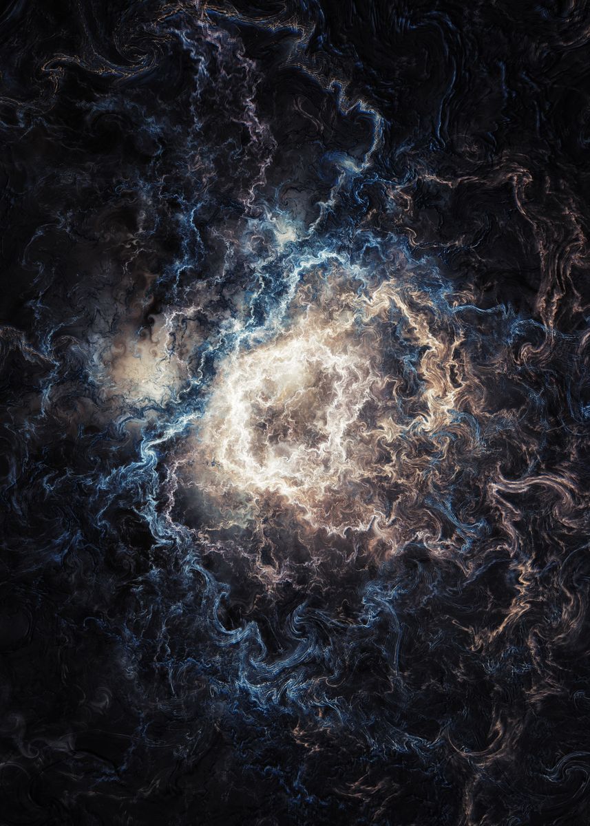 'Static' Poster, picture, metal print, paint by Thomas Raftsjö | Displate