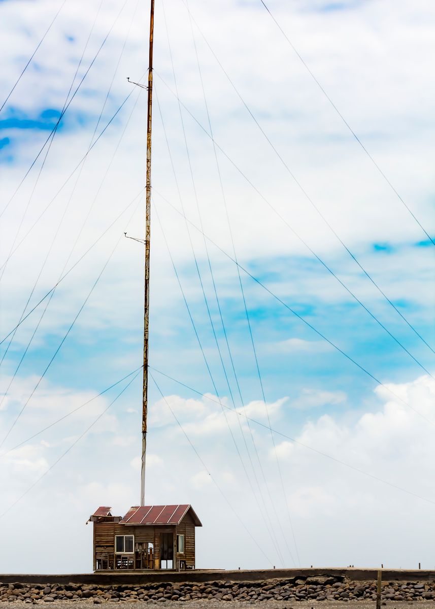 'Hut' Poster, picture, metal print, paint by HanPing Tseng | Displate