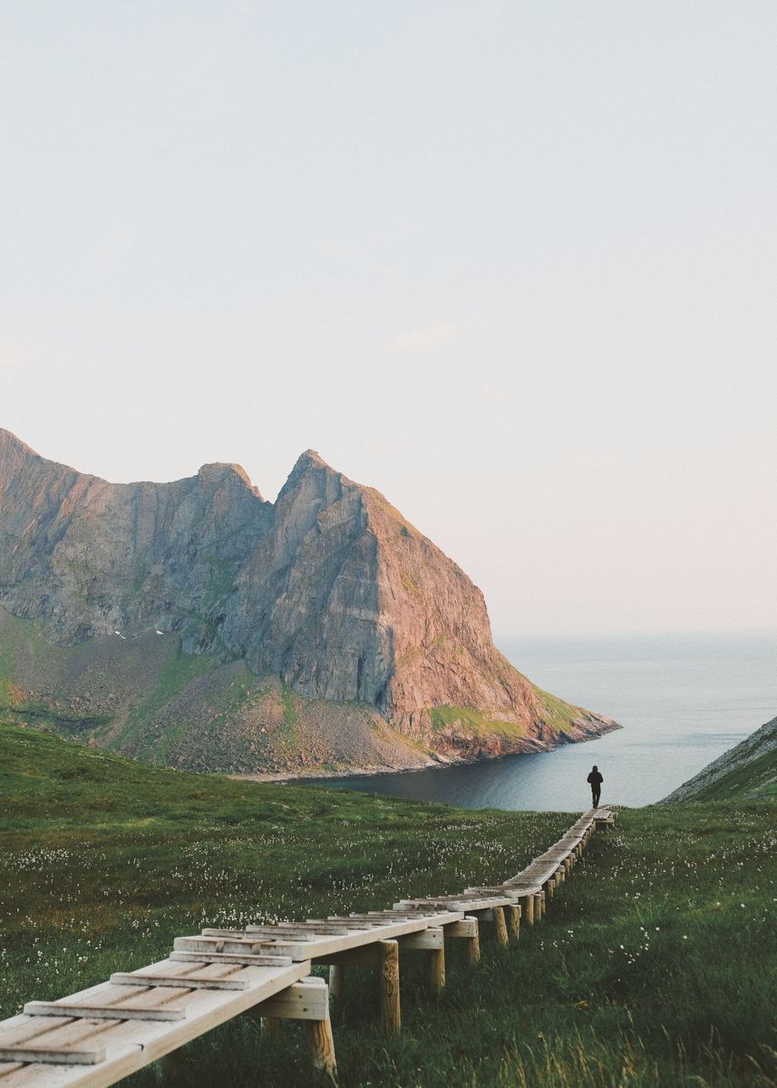 'Midnight walk' Poster by marx gallery | Displate