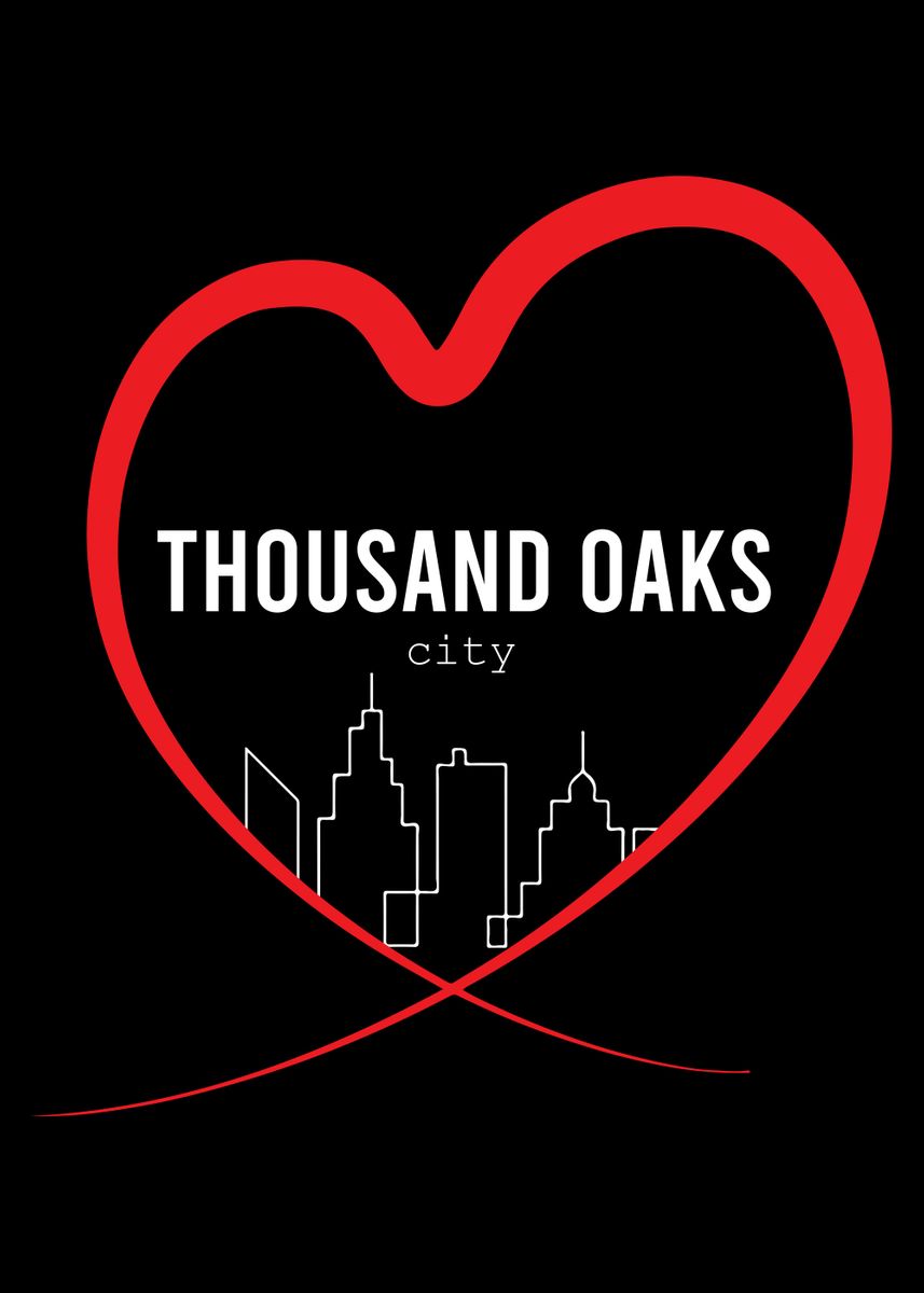 'Thousand Oaks' Poster, picture, metal print, paint by berry nguyen ...