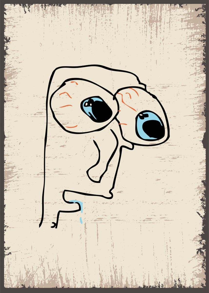 'meme' Poster, picture, metal print, paint by Trending Awesome Posters ...