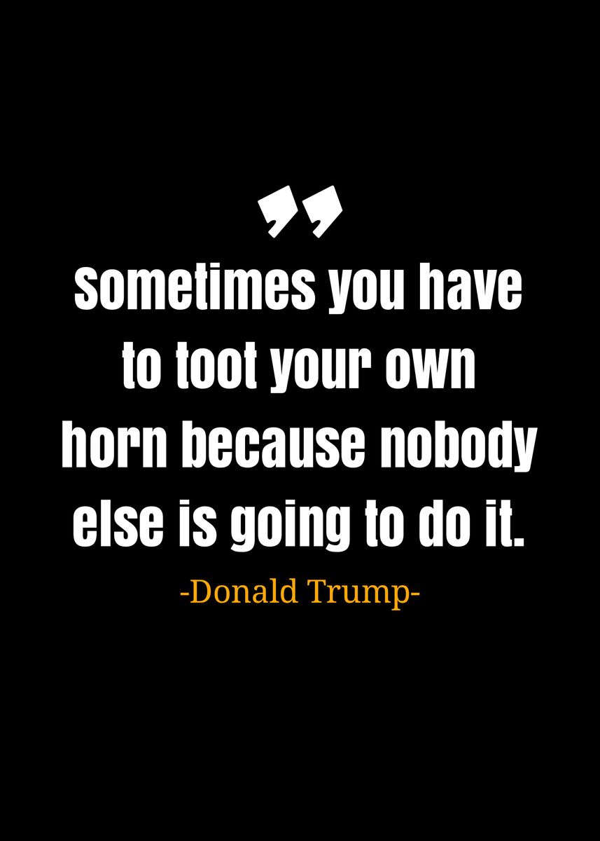 'Donald trump quotes' Poster by DIMS | Displate